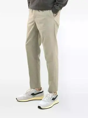 CRUNA Elasticated Waist Textured Trousers - Grey