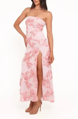 PETAL & PUP Adriel Strapless Gown