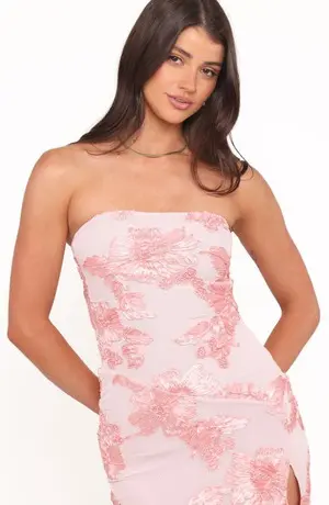 PETAL & PUP Adriel Strapless Gown