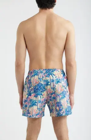 BOARDIES Havana Print Swim Trunks - Multi