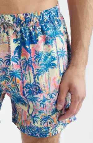 BOARDIES Havana Print Swim Trunks - Multi