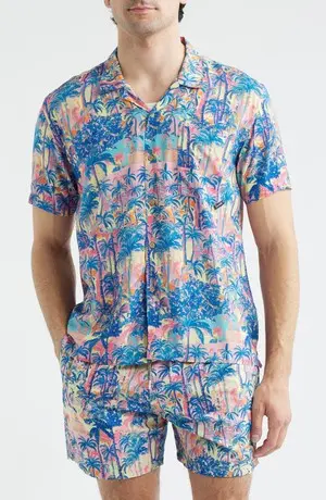 BOARDIES Havana Print Camp Shirt