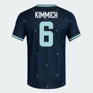 Adidas Germany Kimmich Authentic Jersey - Collegiate Navy / Soccr-ger-sym