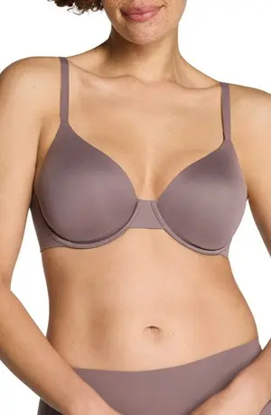 Spanx Spanxsupersmooth® Brava Lightly Lined Bra Granite