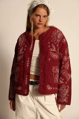 DENIM AND BONE Bandana Jacket