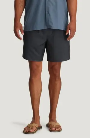 FREE FLY Lined Hybrid Shorts - Anthracite