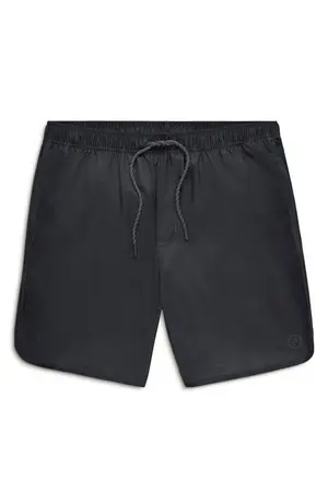 FREE FLY Lined Hybrid Shorts - Anthracite