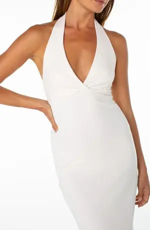Roxy Stretch Cotton Midi Dress - Dew