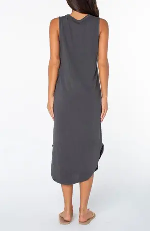 Roxy Painted Shells Sleeveless Midi Dress