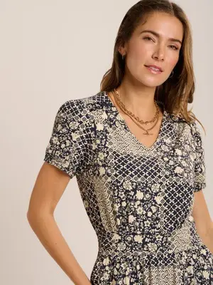 BRAKEBURN Katerina Printed Maxi Dress