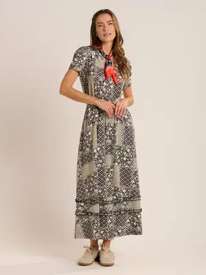 BRAKEBURN Katerina Printed Maxi Dress