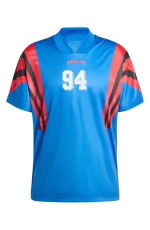Adidas Santiago Aop Infill Soccer Jersey - Blue//