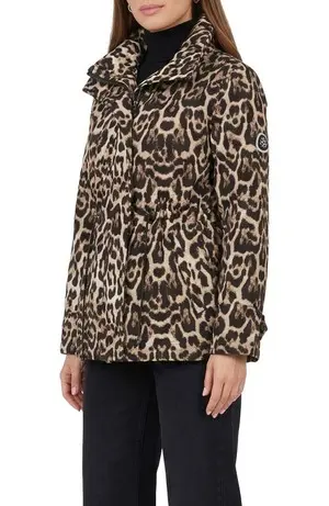 Gorski Lightweight Printed Jacket With Concealed Hood - Lprd