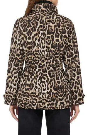 Gorski Lightweight Printed Jacket With Concealed Hood - Lprd