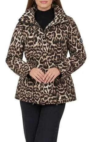 Gorski Lightweight Printed Jacket With Concealed Hood - Lprd