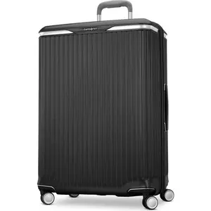 SAMSONITE Silhouette 18 Checked Spinner Luggage - Black