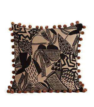 SOHO HOME Jacquard Daxton Cushion - Neutral