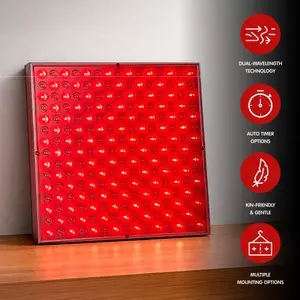 PURSONIC Led Red Light Panel & Anti-aging Serum