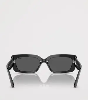 VOGUE Acetate Pillow Sunglasses - Black