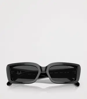VOGUE Acetate Pillow Sunglasses - Black