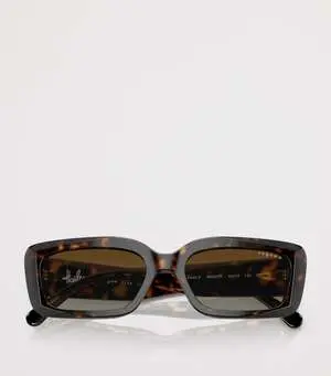 VOGUE Acetate Pillow Sunglasses - Brown