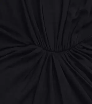 ESSE STUDIOS Cape-detail Solina Maxi Dress