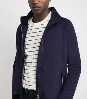 ALAN SCOTT Cashmere-blend Track Jacket