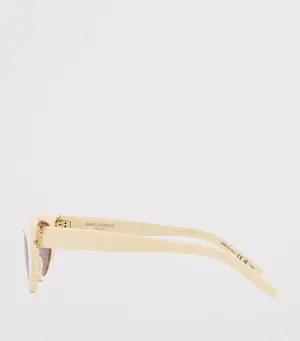 Saint Laurent Acetate Cat Eye Sunglasses