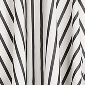 Ralph Lauren Cotton Stripe Eldred Maxi Dress - Black