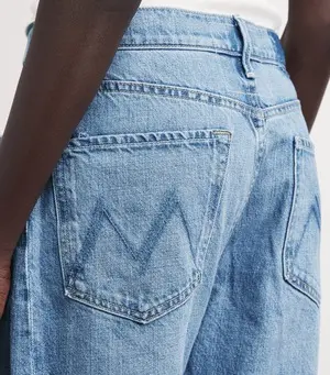 MOTHER The Half-pipe Ankle-cuff Jeans - Blue