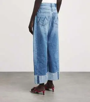 MOTHER The Half-pipe Ankle-cuff Jeans - Blue