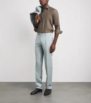 Canali Cotton-silk Shirt