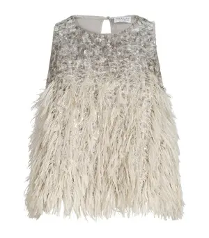 Brunello Cucinelli Fil Coupé Top
