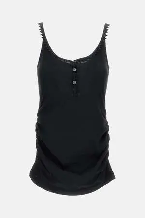 Jacquemus Le Debardeur Clavela Sleeveless Top - Black