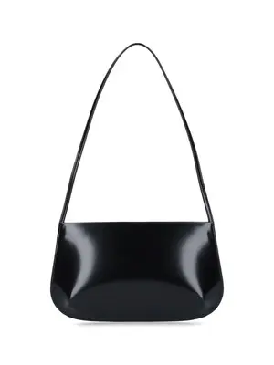 FANE Calfskin Shoulder Bag - Black