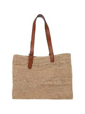 IBELIV Nomade Raffia Tote - Beige
