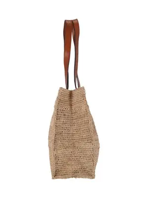 IBELIV Nomade Raffia Tote - Beige
