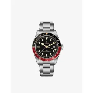 TUDOR Bay 58 Gmt Stainless Steel Automatic Watch 39mm - Black