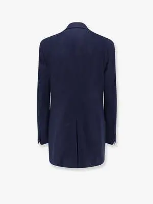HEVO Rocchetta Linen And Viscose Suit - Blue
