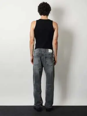 NUMERI 123456789 Numeri Straight Leg Denim With Back Logo Patch