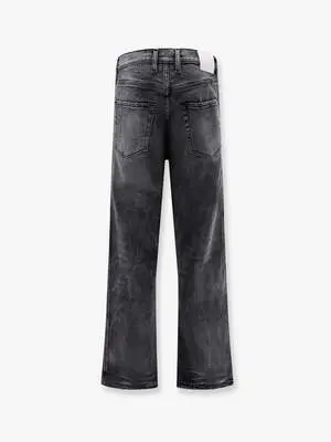 NUMERI 123456789 Numeri Straight Leg Denim With Back Logo Patch