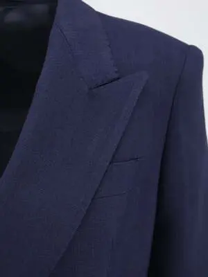Tagliatore Parigi Doublebreasted Viscose Blend - Blue