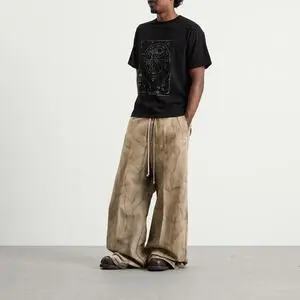 Rick Owens Wide Bela Denim Pants - Dust