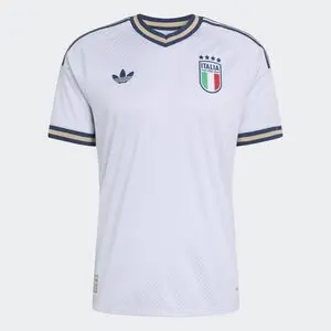 Adidas Italy 26 Away Authentic Jersey - Aeroblue
