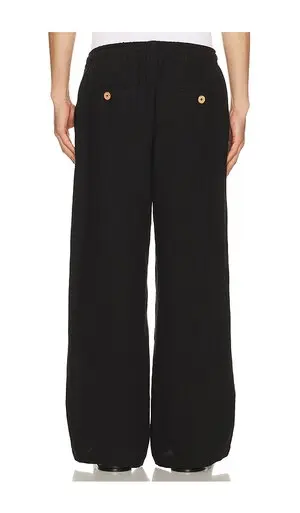 Commas Wide Leg Linen Trousers