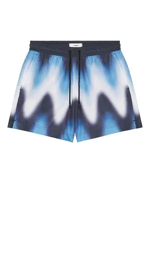 Commas Gradient Wave Classic Swim Short