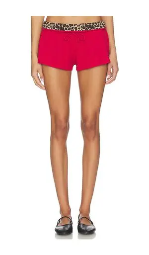 Frankies Bikinis Thigh Length Shorts For Women