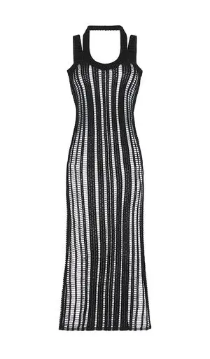 HAELO Veiled Midi Dress