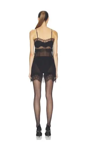 HAELO Collage Slip Dress