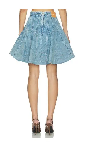 AKNVAS Kalle Denim Godet Skirt